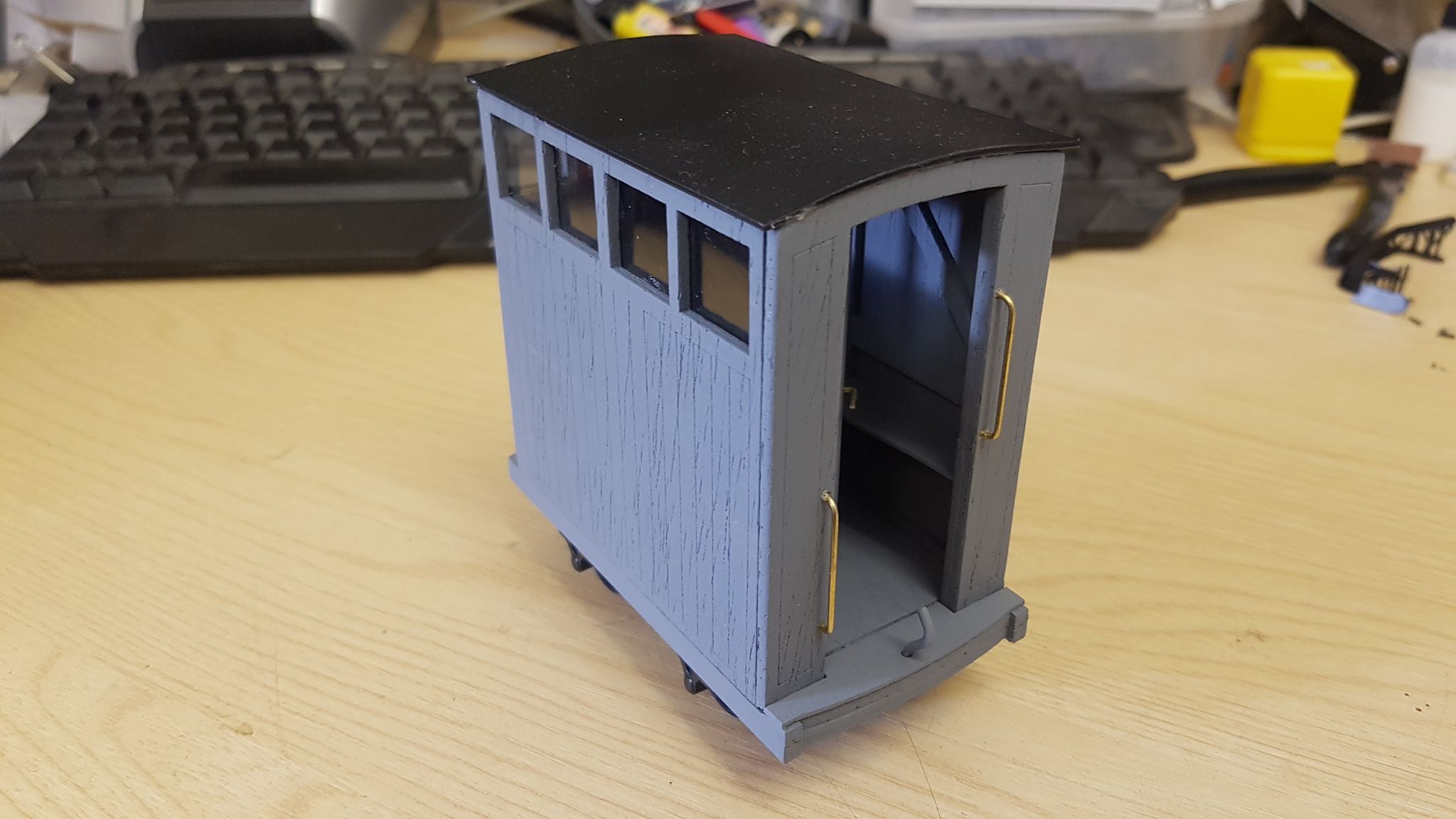 Padarn Railway Brakeman's Van Kit (SM-32) - H Jones Engineering